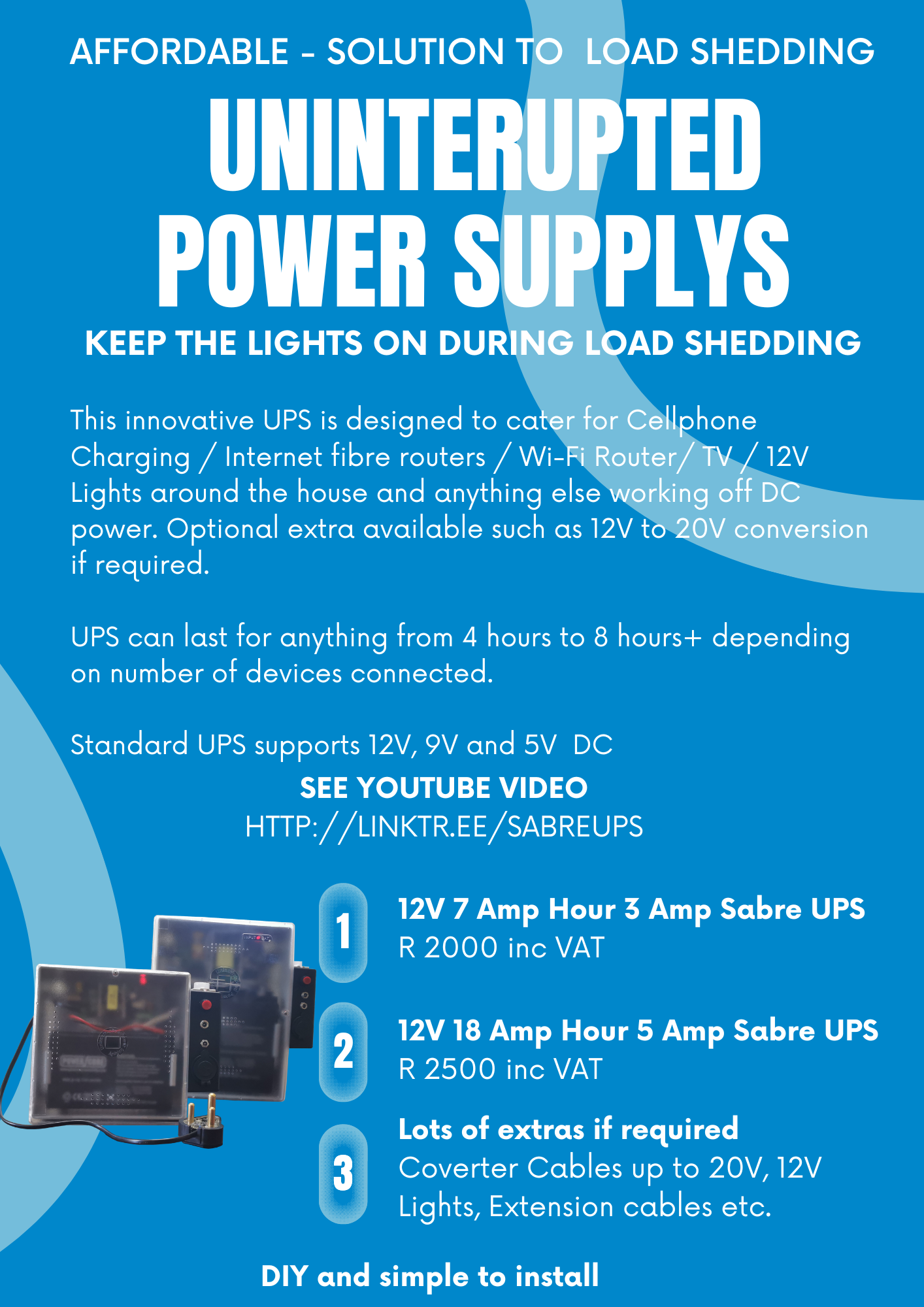 Affordable UPS - R2 000 | Linktree